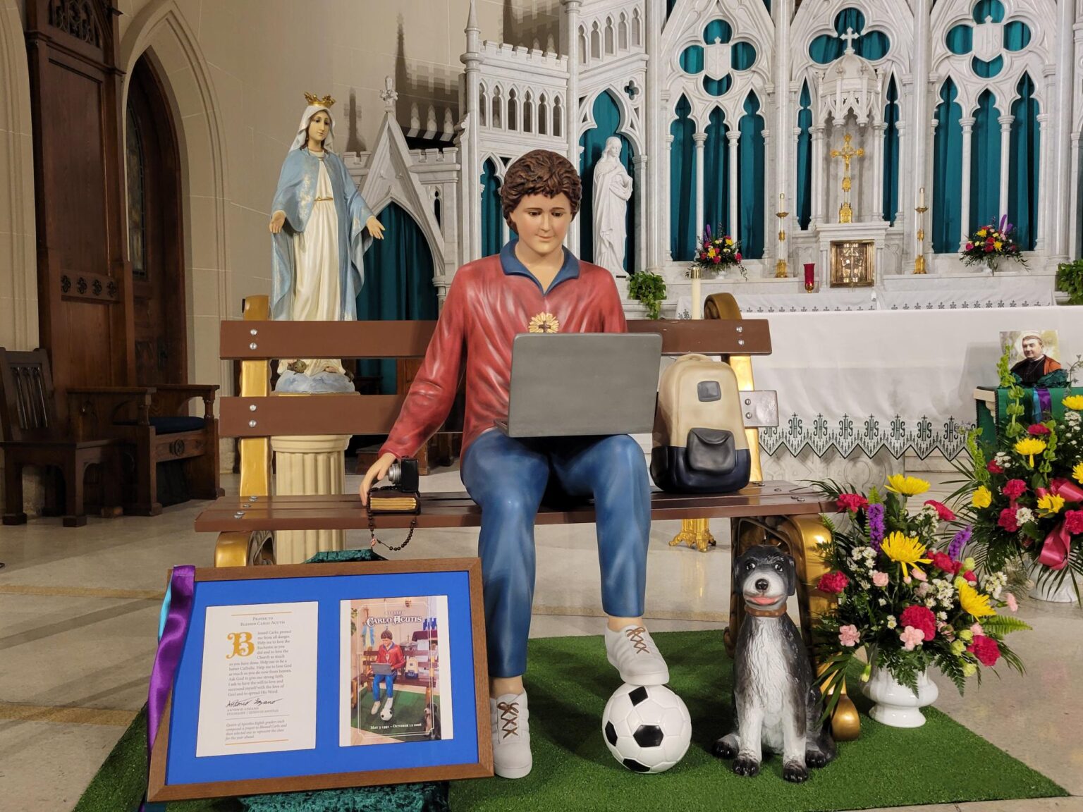 The Teacher, Her Students, and the Statue of Our Newest Saint ...